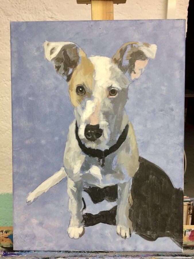 Action Painting – lass die Farben fliegen | Paint It Easy